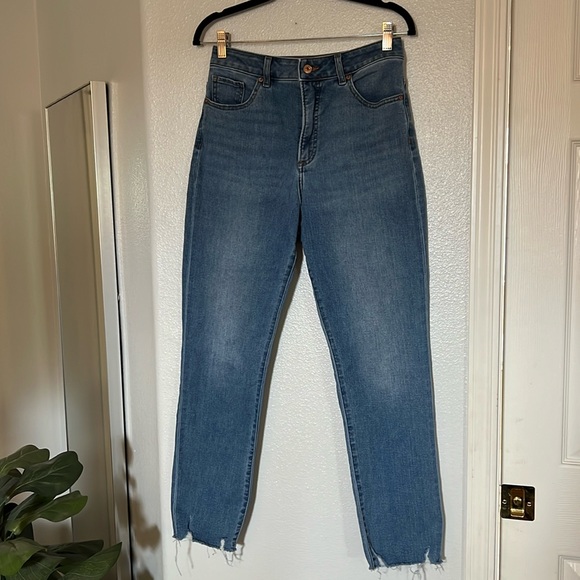 Express | Jeans | Express Jeans Curvy Slim Super High Rise 6 Long ...